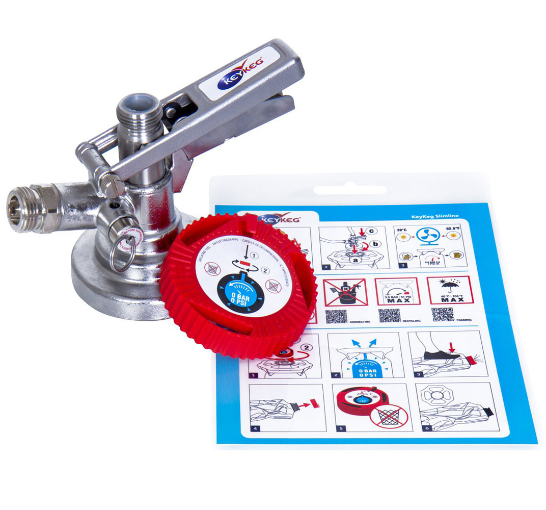 connection kit Lindr 2 taps - KeyKeg - Mr. Malt