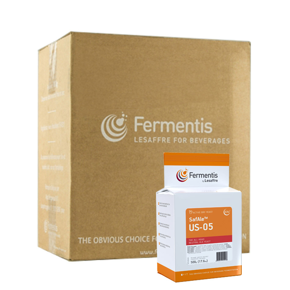 20-pack, Fermentis Safale US-05, 500 g - Mr. Malt for Breweries