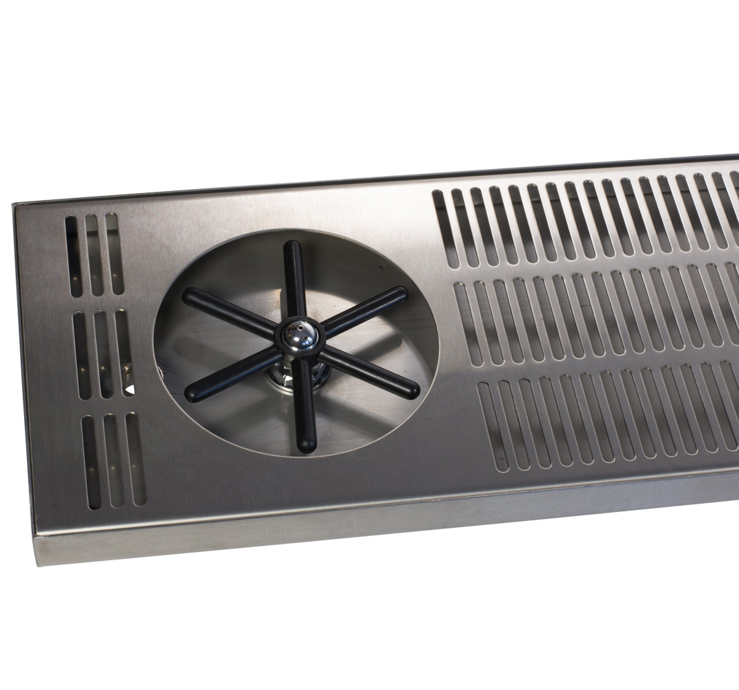 Rustfri Rinser Disk til skylning af glas - Humlegårdens Ekolager