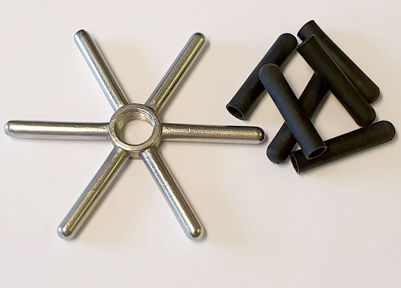 Rustfri Rinser Disk til skylning af glas - Humlegårdens Ekolager