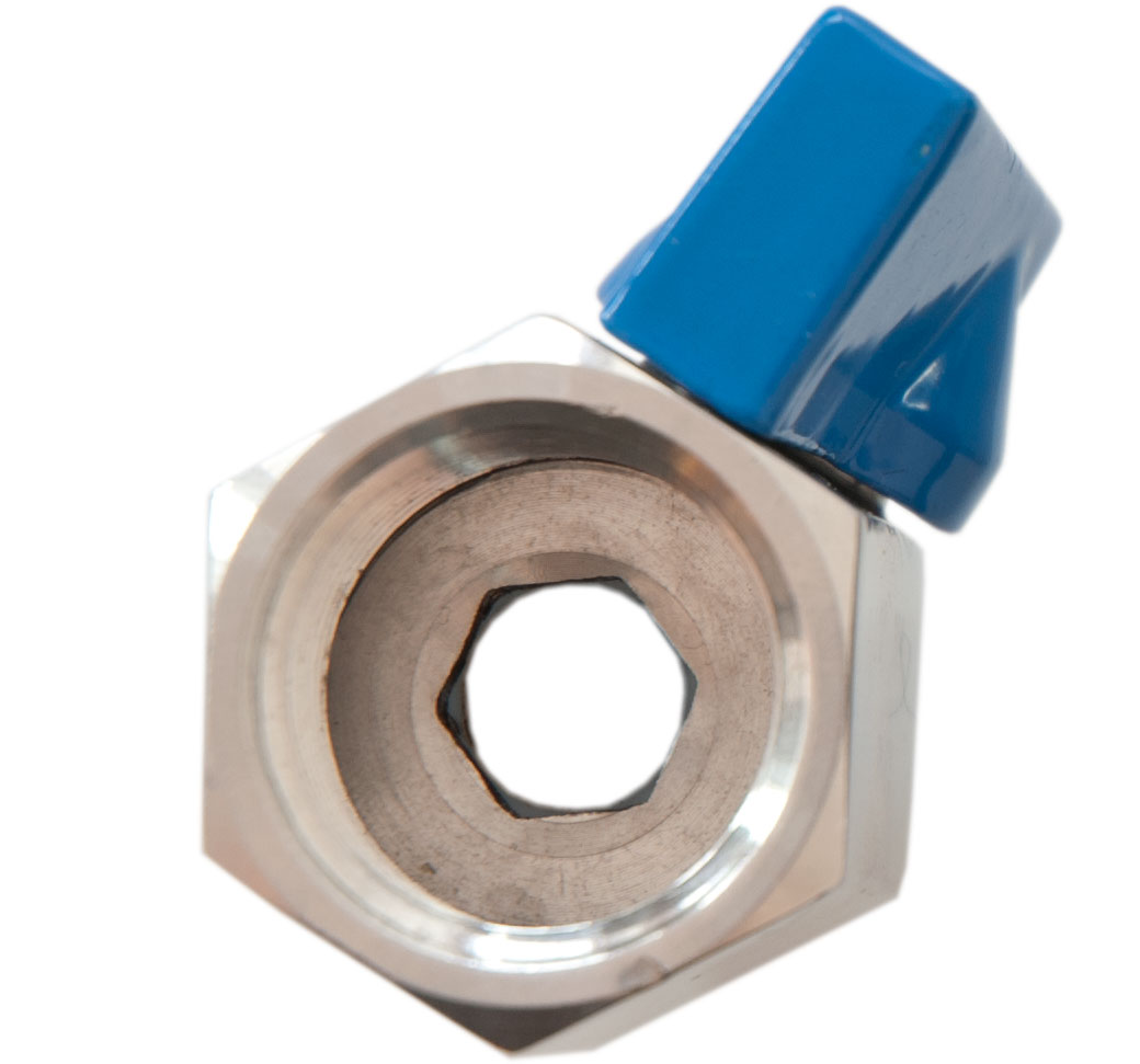 kugleventil Mini 1/2" FPT - Humlegårdens Ekolager