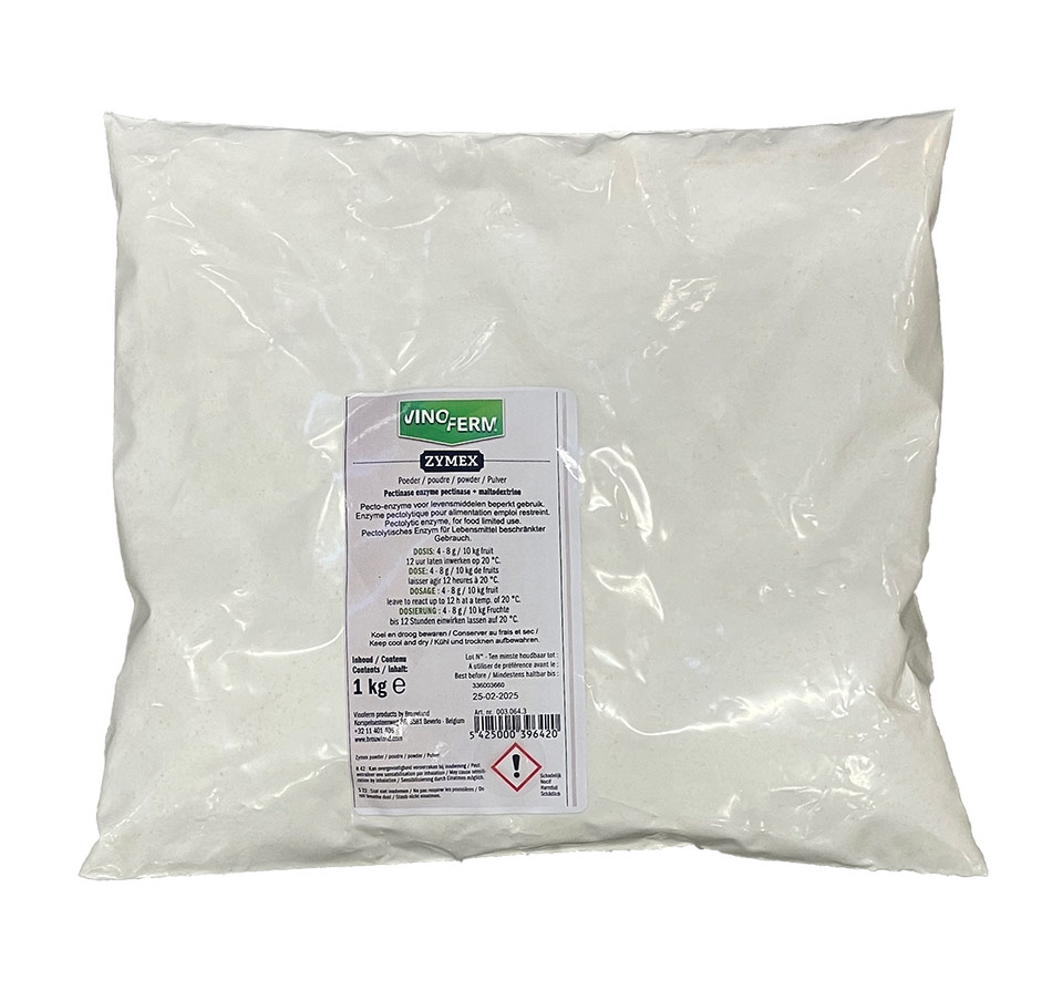 Pectolytic enzyme, powder 1 kg - Caldic Brew Nordic