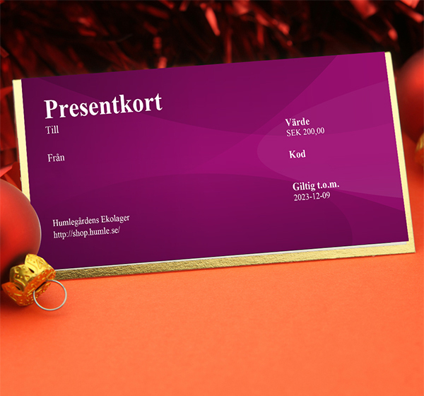 presentkort 250 kr - Mr. Malt