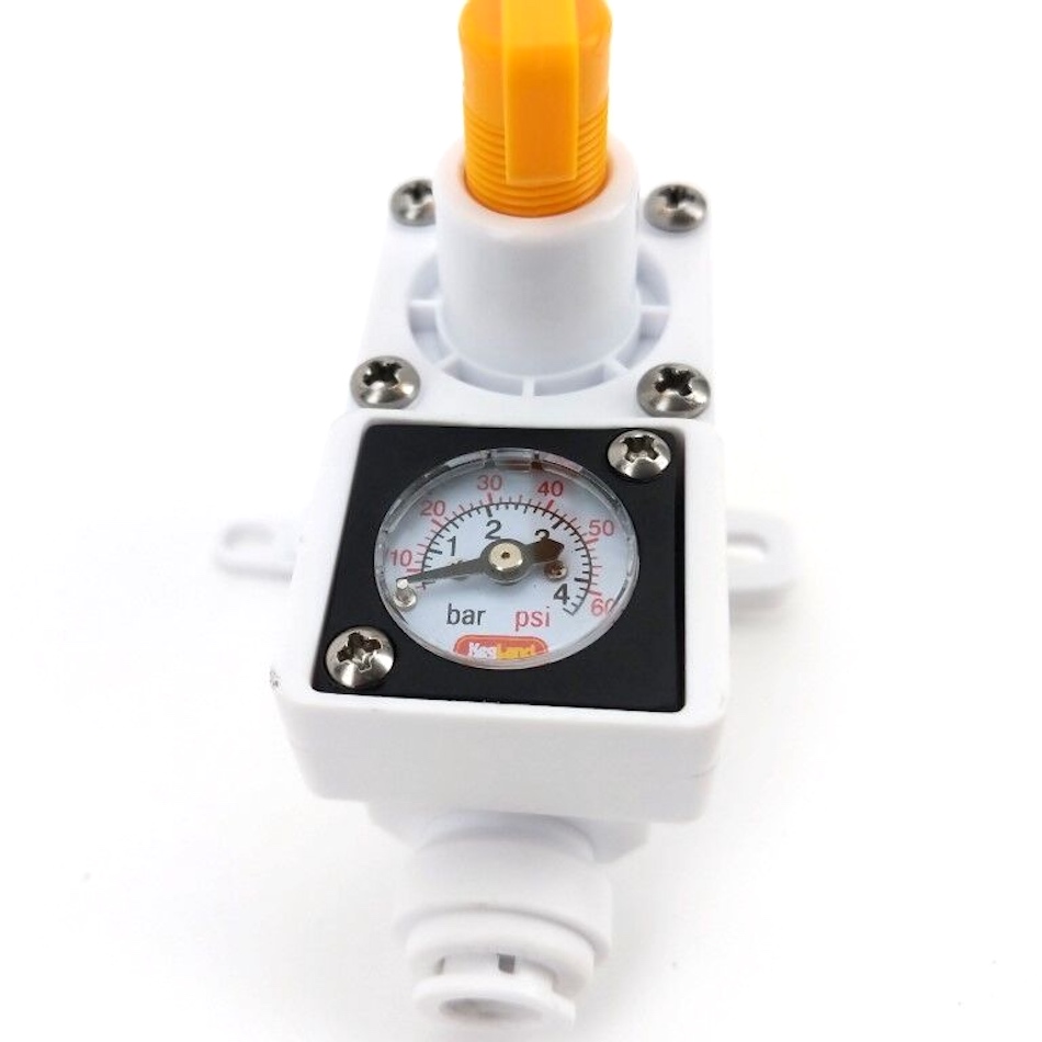 sekundär regulator med manometer - Mr. Malt