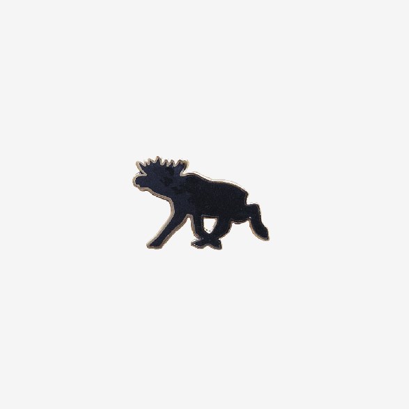 Black Moose Pin