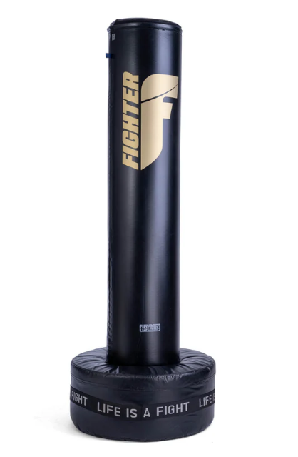 NICOPIASPORT - Fighters INC Free Standing Boxing Bag Classic - black/Gold
