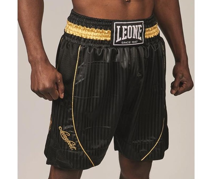 NICOPIASPORT - Leone Premium Boxingshorts Black/Gold