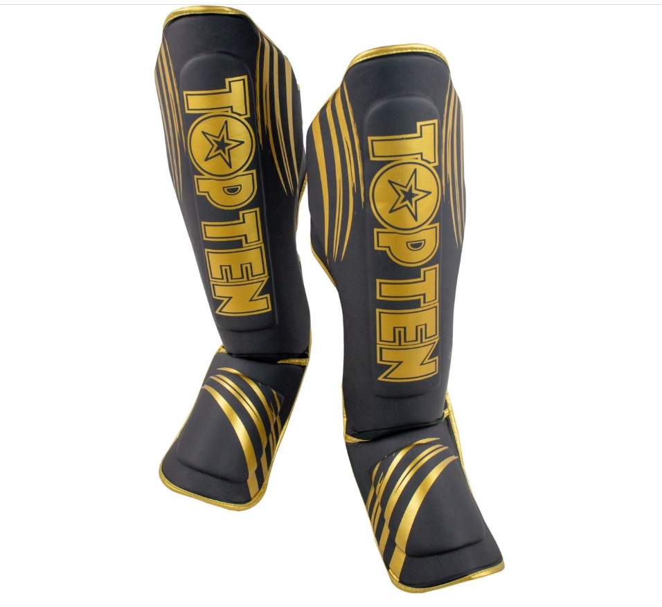NICOPIASPORT - Topten StarLight Scratch Shin/Instep Black/Gold