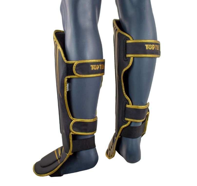 NICOPIASPORT - Topten StarLight Scratch Shin/Instep Black/Gold