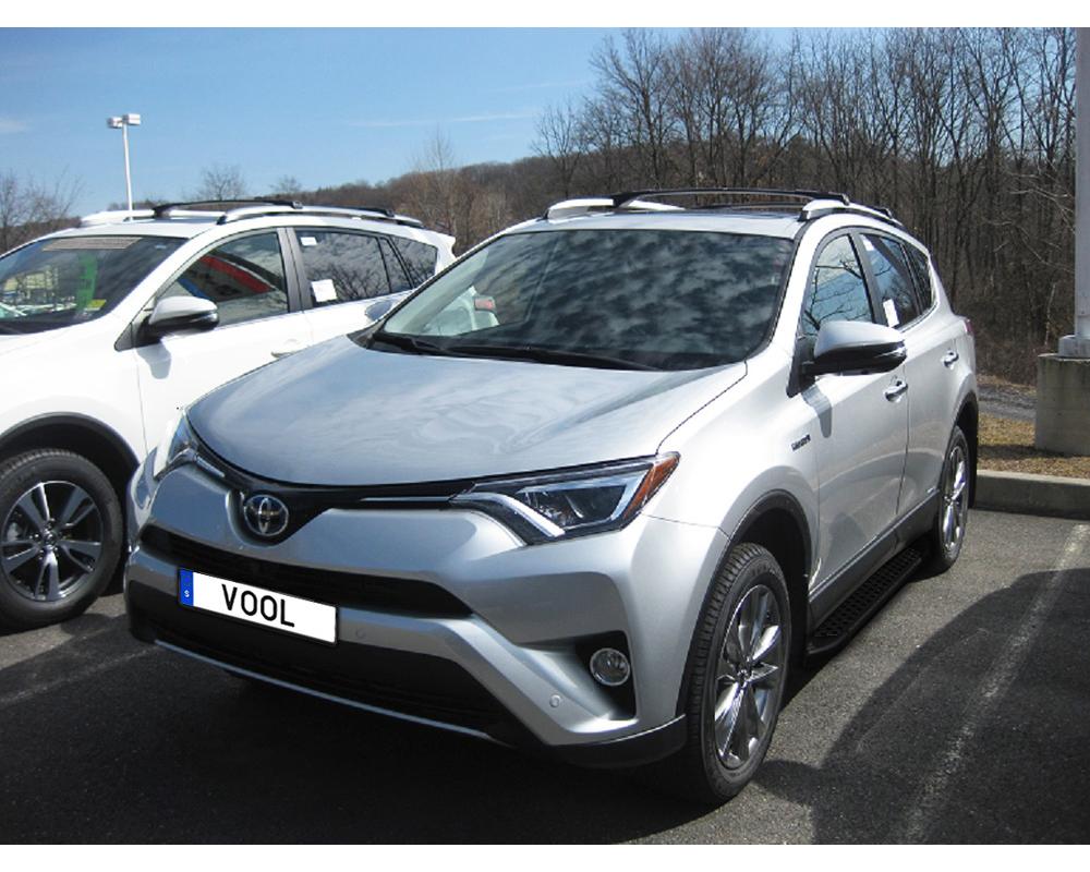 SIDESTEPS BLACK ANTI-SLIP - Toyota RAV4 2016-2018 - Vool.se