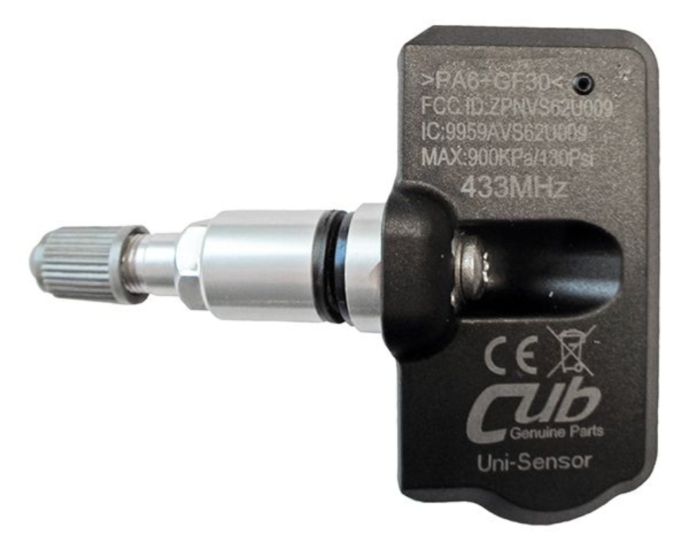 Cub uni-sensor 433 MHz kombi metallventil - NisoTech.se