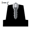 Screw studs for Tracked Vehicle