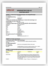 Säkerhetsdatablad - Lyson.se