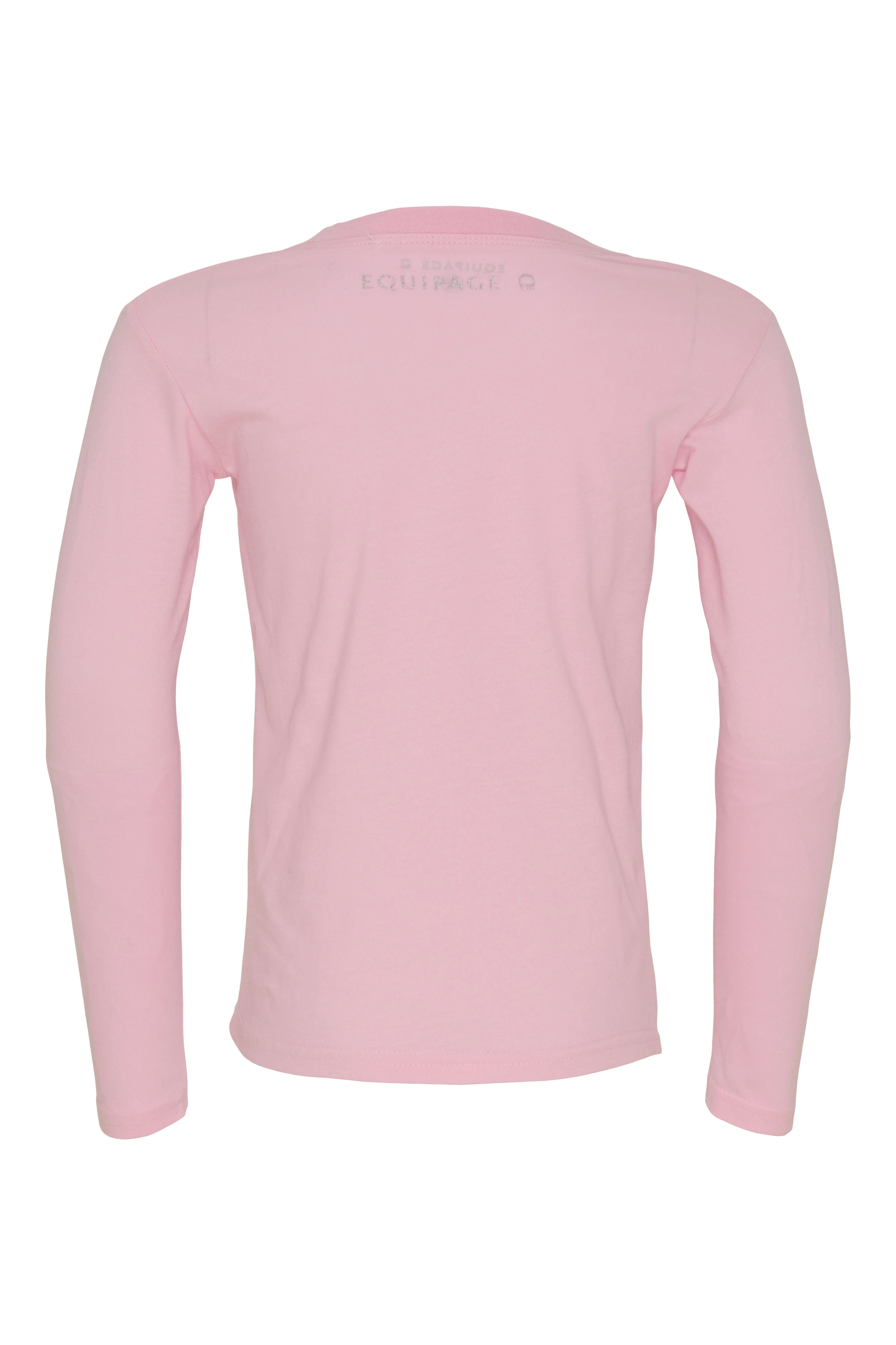 Tröja långärmad Equipage Jinx Fairy Tale rosa - Ponny Pop