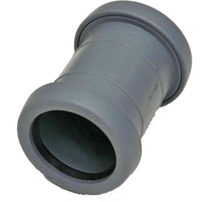 Double socket 50mm grey - Avloppscenter