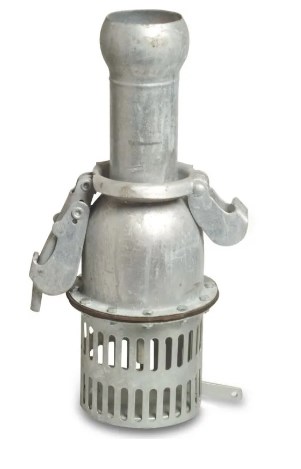 Bauer Strainer galvanized 133 mm male - Wastewater Center