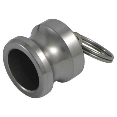 Camlock male cap G25 SS 634-A 1 SS - Wastewater Center