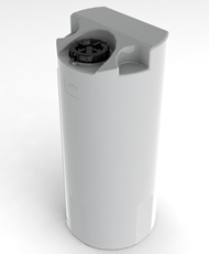 Cylindrical closed container 200 L - Wastewater Center