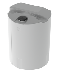 Cylindrical closed container 1000 L - Wastewater Center