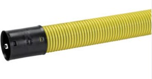 Cable protection tube 160/140mm x 6m Yellow - Wastewater Center