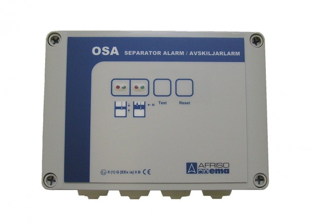 Afriso Separator alarm OSA for oil or grease separator without sensor ...