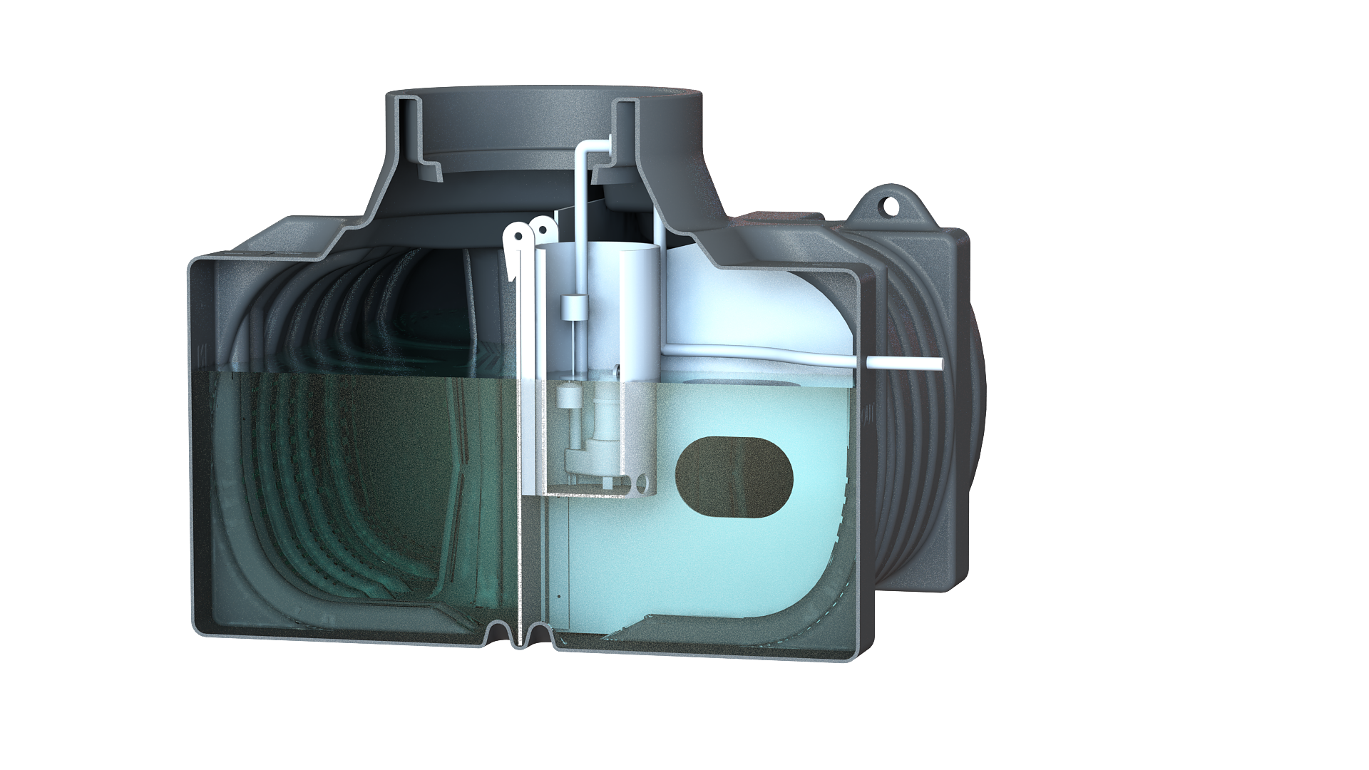 CPX pump pack for sludge separator 2200L - Wastewater Center