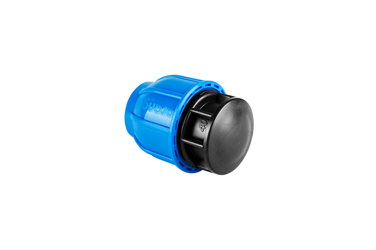 Compression Coupling end cap 75mm - Wastewater Center