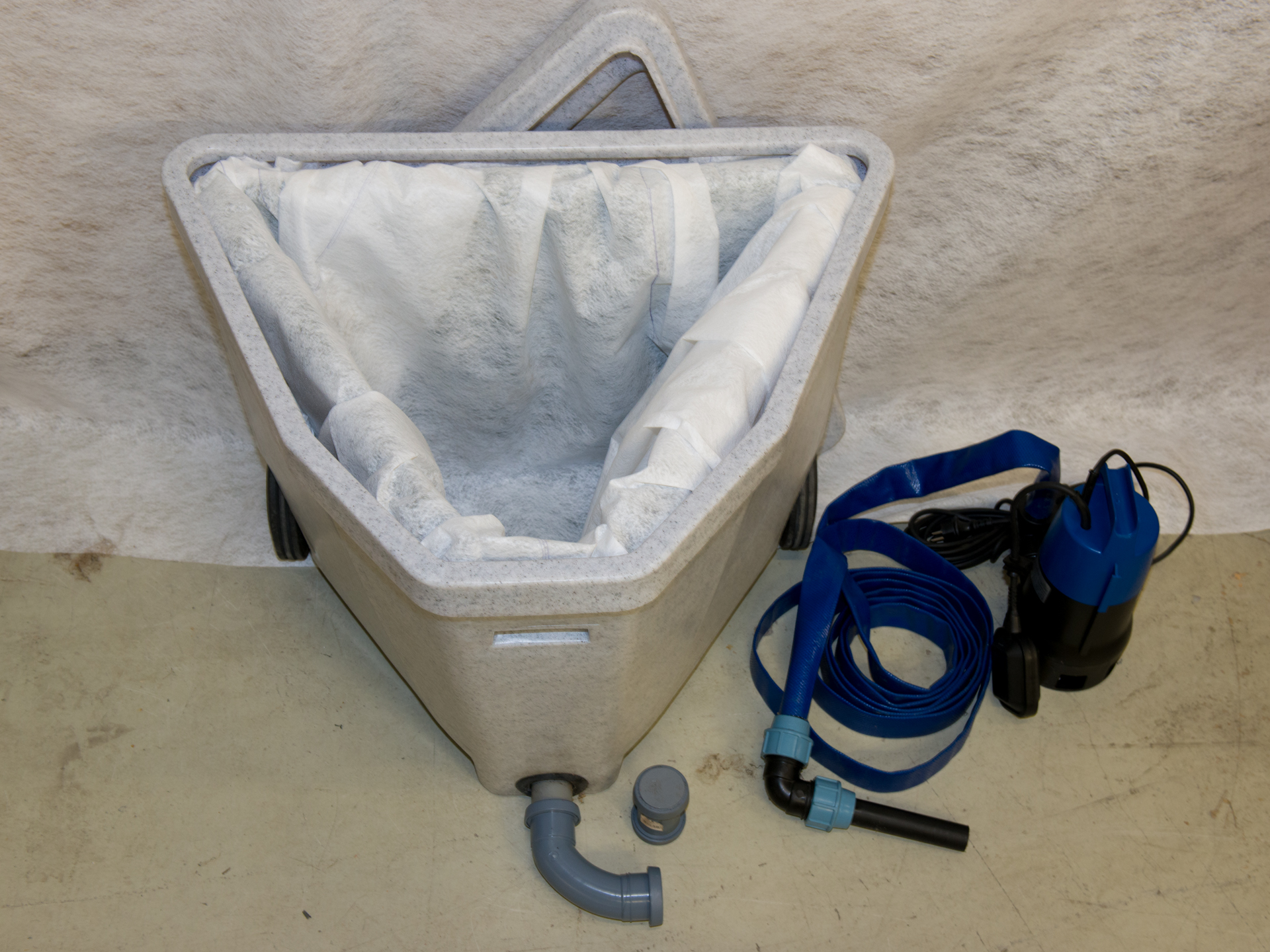 Drainage mats for AC Sludge suction package SAV100 sludge drain ...