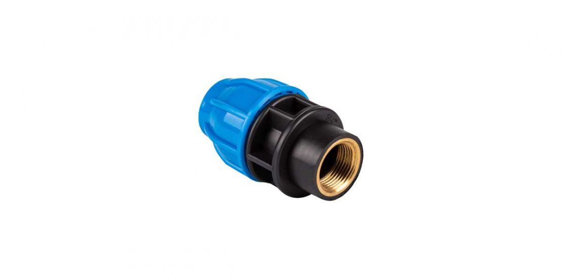 Compression Coupling internal metal thread 25x1" - Wastewater Center