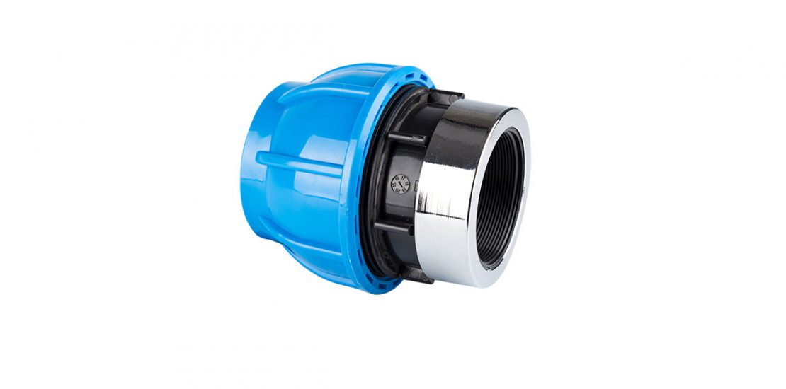 Compression Coupling internal thread metal ring 40x1" - Wastewater Center