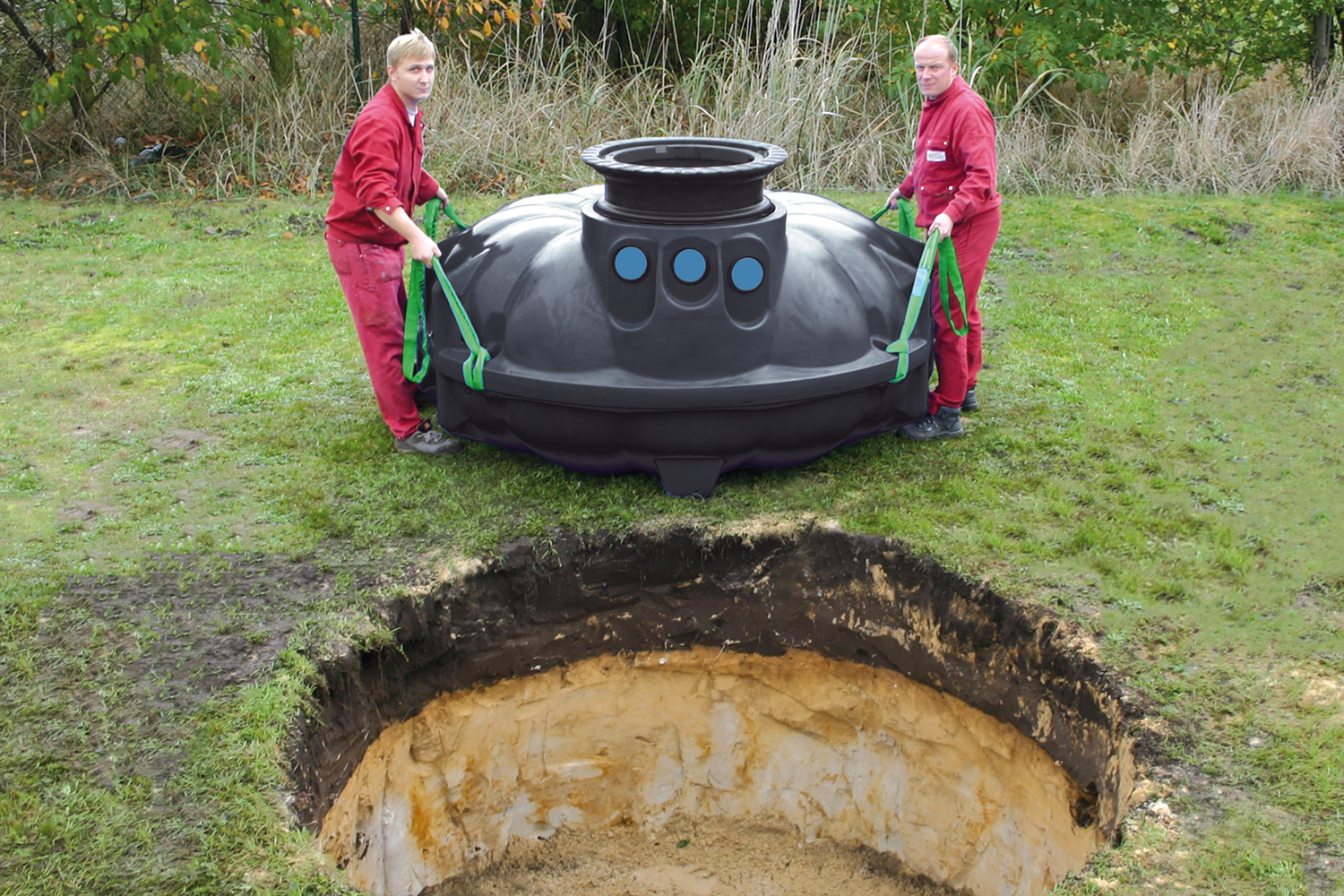 NEO sludge separator 3000L with infiltration package 30m2 - Avloppscenter