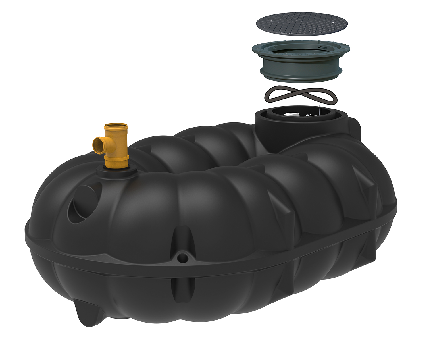 NEO sludge separator 5000L with biomodule package 36m2 - Avloppscenter