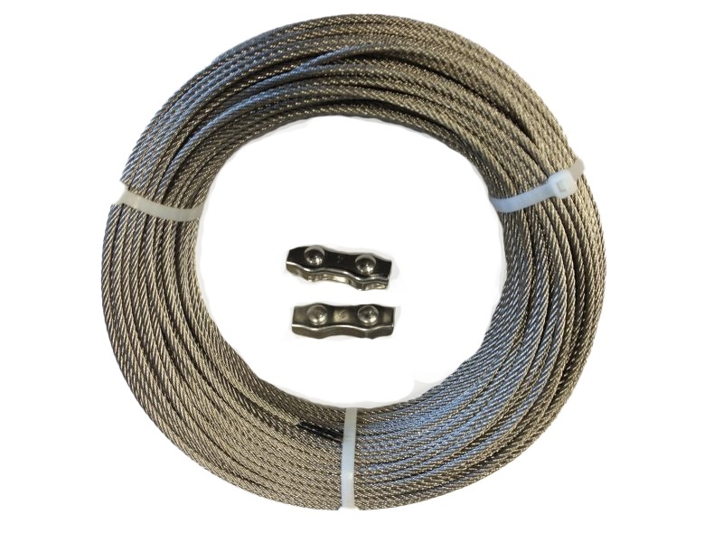 Wire 3 mm acid-resistant, 110m. Incl. 2 wire locks - Wastewater Center