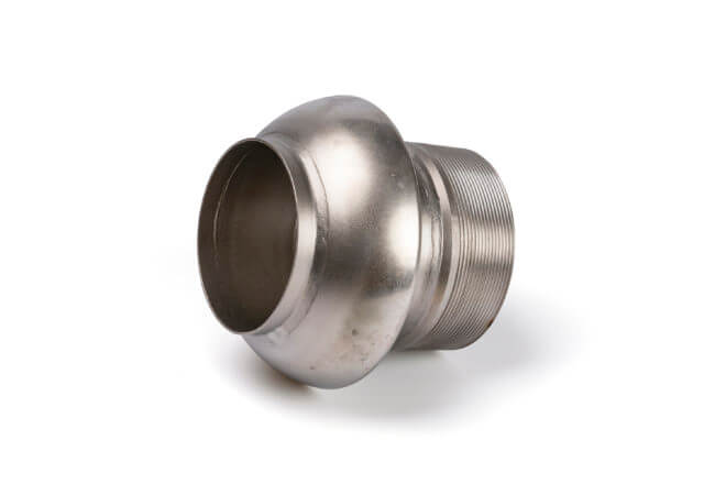 M42 Cardan type male coupling with external pipe thread, KVG 102x R65 ...