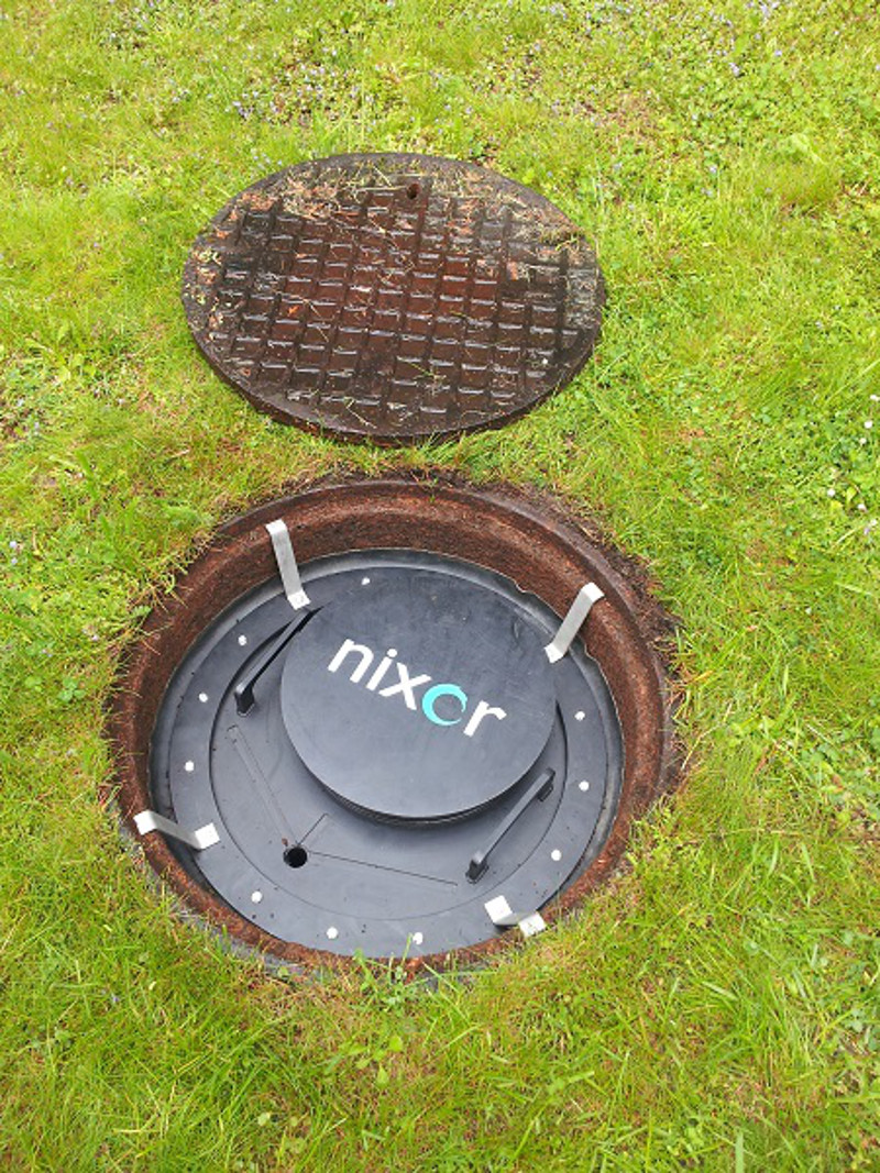 Ventilation carbon filter manhole Nixor - FP 800 - Avloppscenter