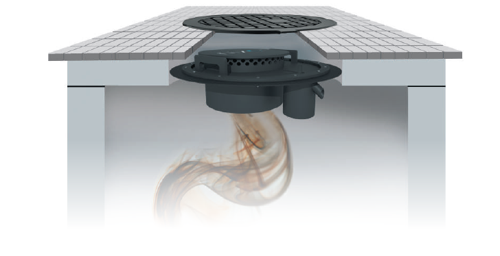 Ventilation catalytic filter manhole Nixor - FP 300 - Avloppscenter