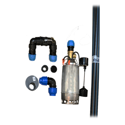 CPX Pump kit for CPX BDT sludgetank 1200 - Avloppscenter