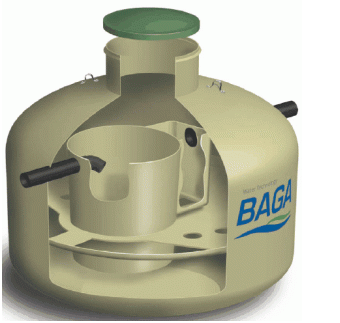 Baga ceptic tank, 9m3 - Wastewater Center