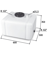 Watertank 95 L - Avloppscenter