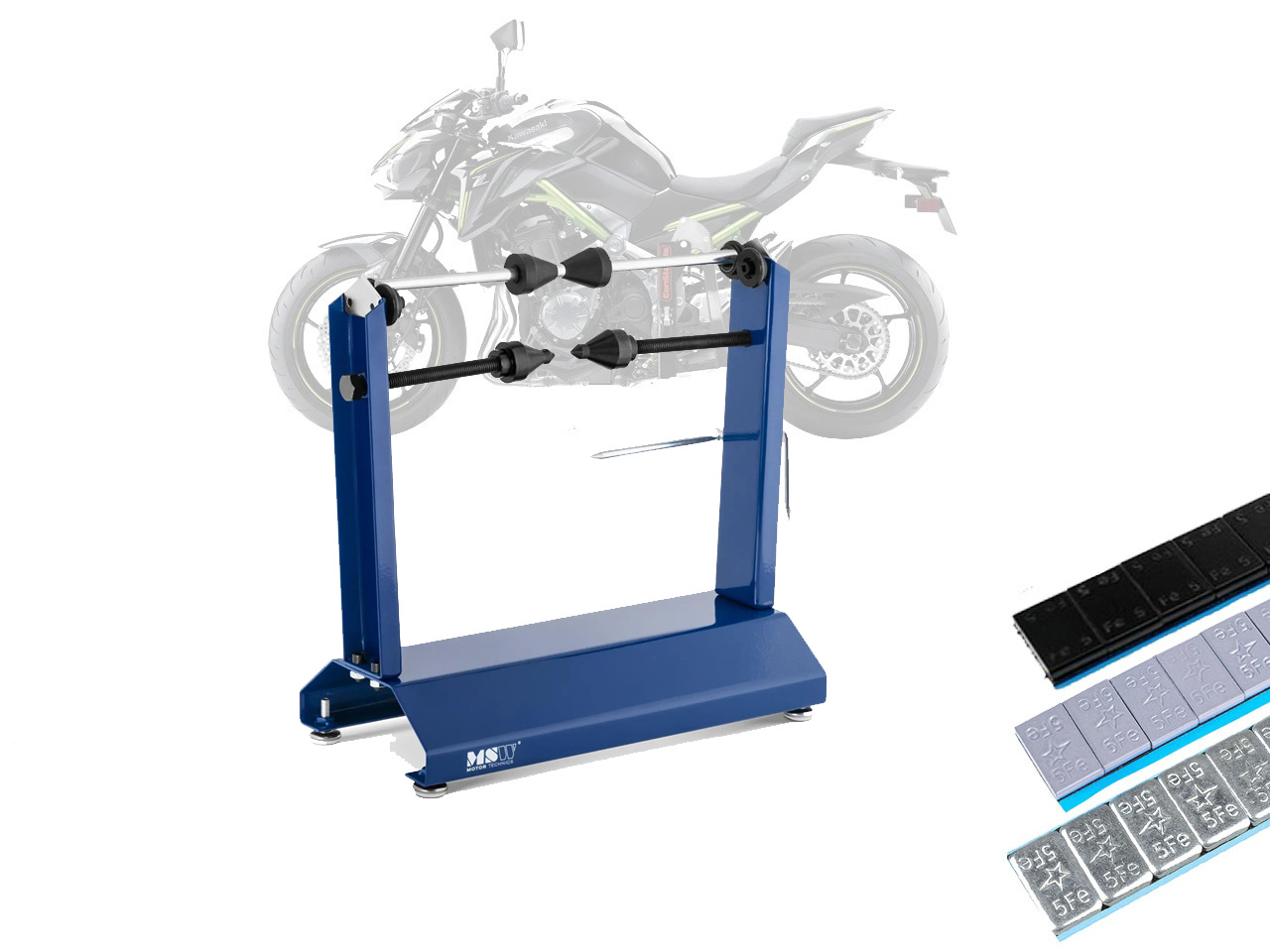 MC balanserare -2 ( Inkl. tre olika vikter ) - Viktab AB