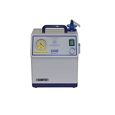 Sam 12 Medicinsk Sug - Hög flödes - Hög vakuum - Serres sugsystem 2l ...