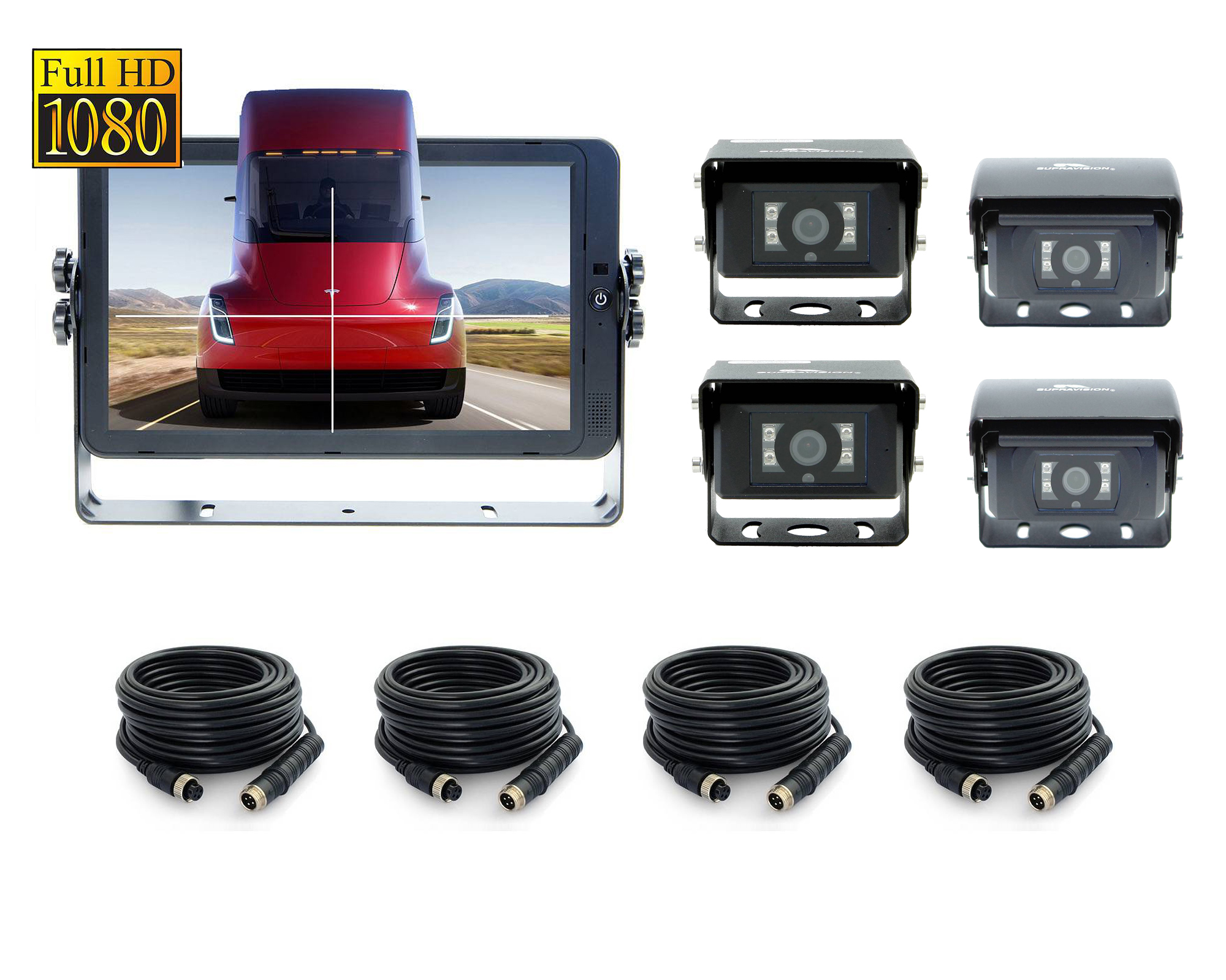 Bundet Backkamera Paket HD - Backkamera och Monitor Full HD Högupplöst ...