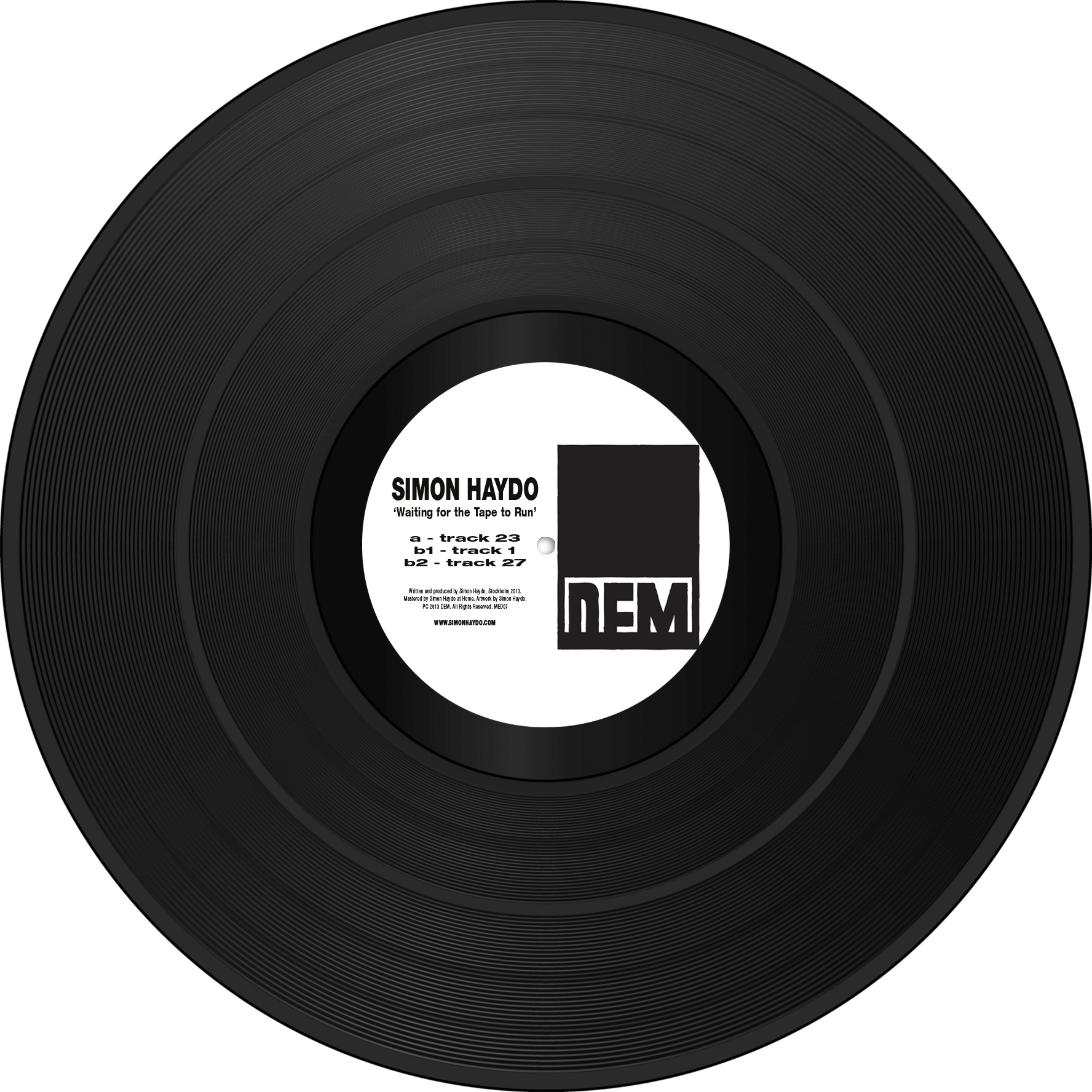 Fade - Simon Haydo-Waiting For The Tape To Run / Dem