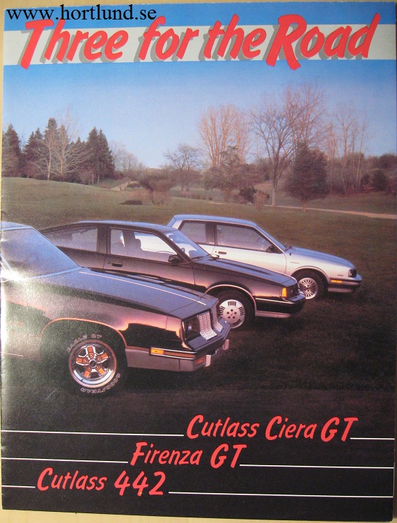 www.hortlund.se - 1985 Oldsmobile Cutlass Ciera GT, Firenza GT, Cutlass ...