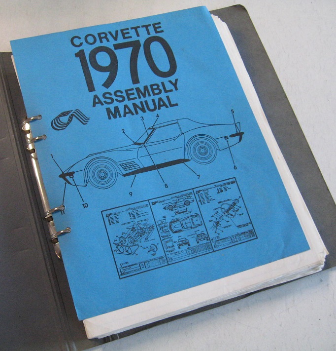 www.hortlund.se - 1970 Chevrolet Corvette Assembly Instruction Manual