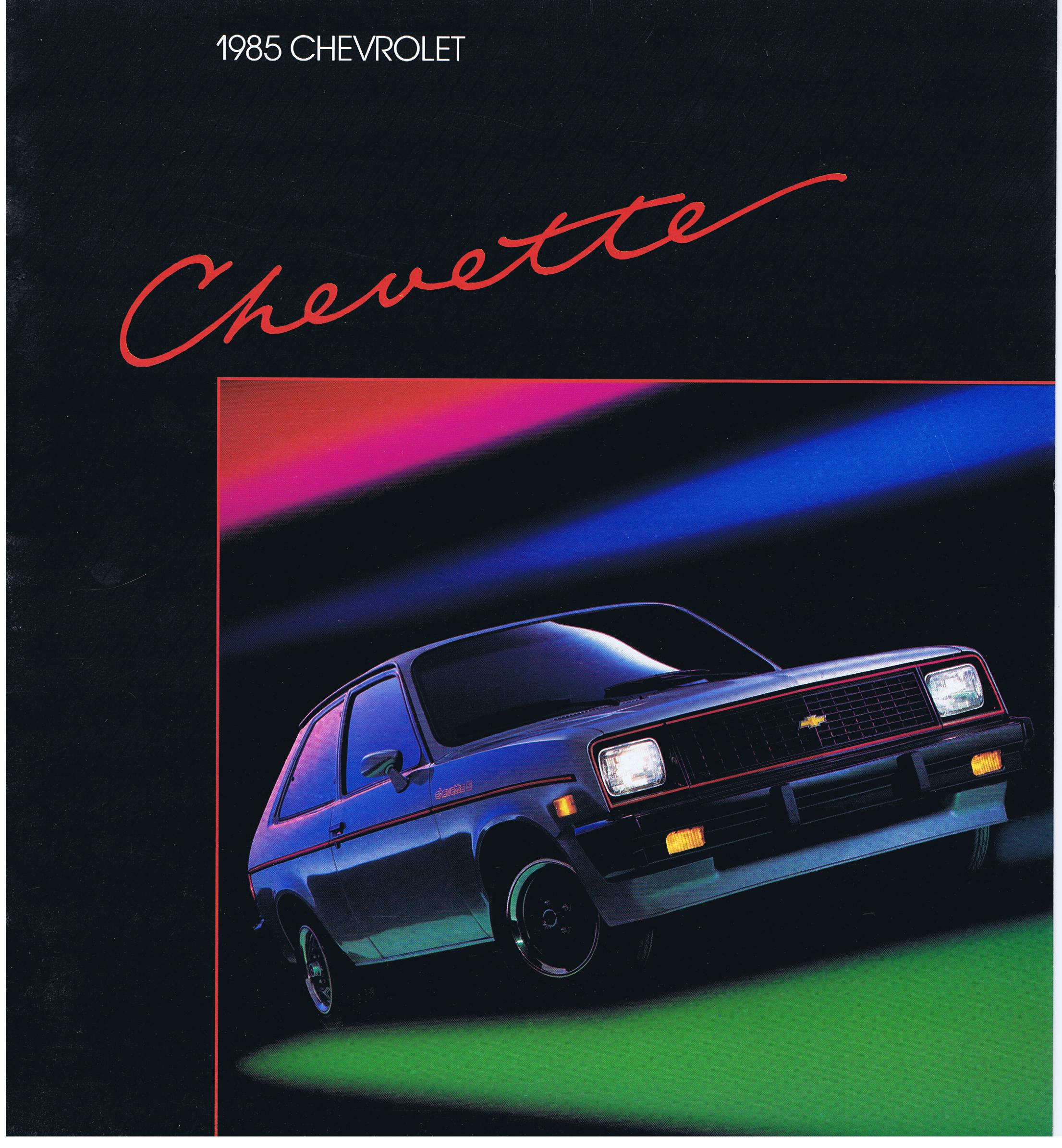 www.hortlund.se - 1985 Chevrolet Chevette Broschyr