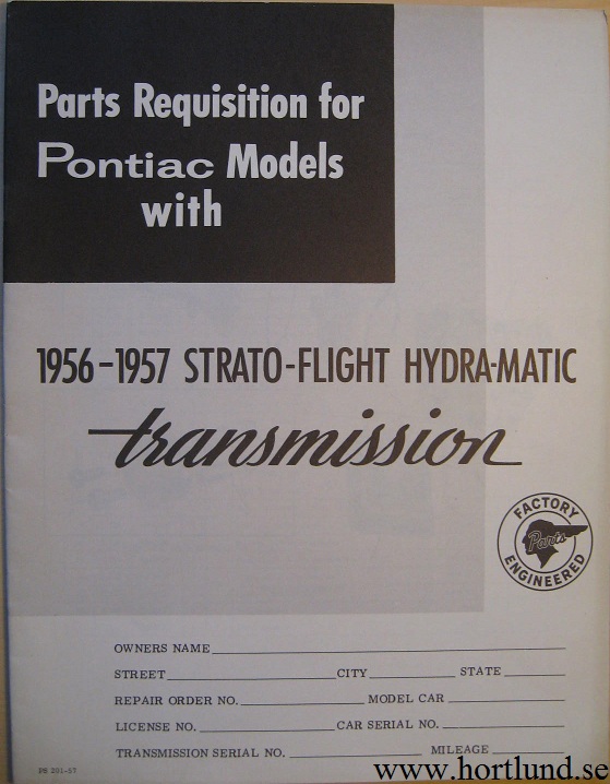www.hortlund.se - 1957-1956 Pontiac Strato-Flight Hydra-Matic ...