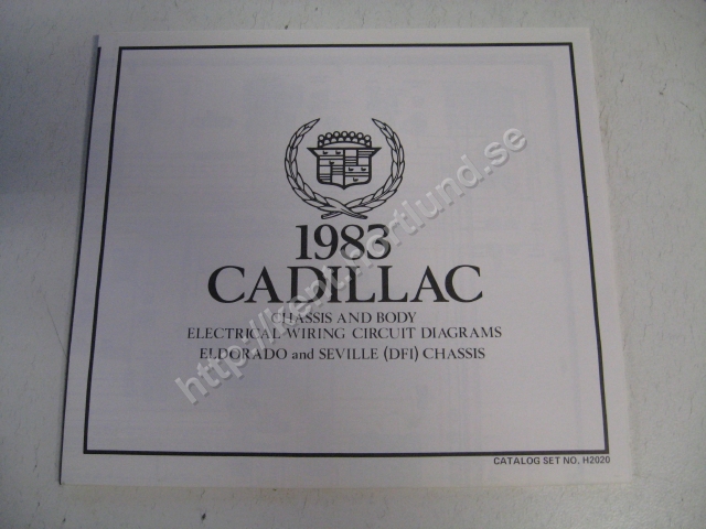 www.hortlund.se - 1983 Cadillac Eldorado and Seville (DFI) Chassis and ...