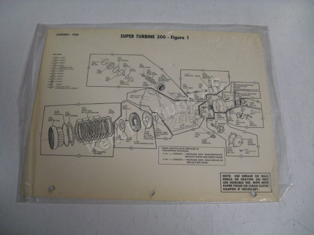 www.hortlund.se - 1966 Buick super Turbine 300 exploded tutorial view ...