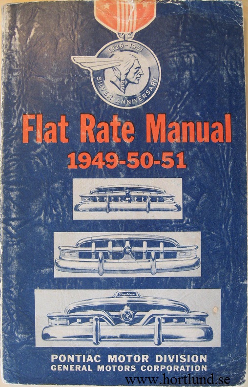www.hortlund.se - 1949 - 1950 - 1951 Pontiac Flat Rate Manual